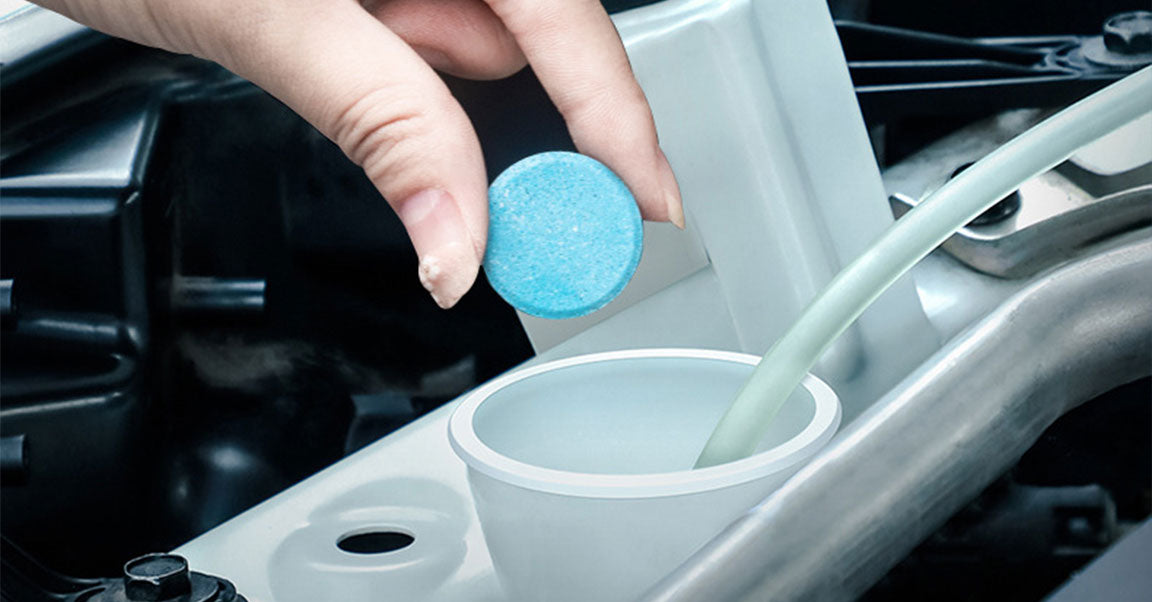 Concentrated Effervescent Windshield Washer Tablets(15 Tablets) - LMY